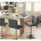 Buy Argos Home Nitro Bar Stool - Grey | Bar stools | Argos