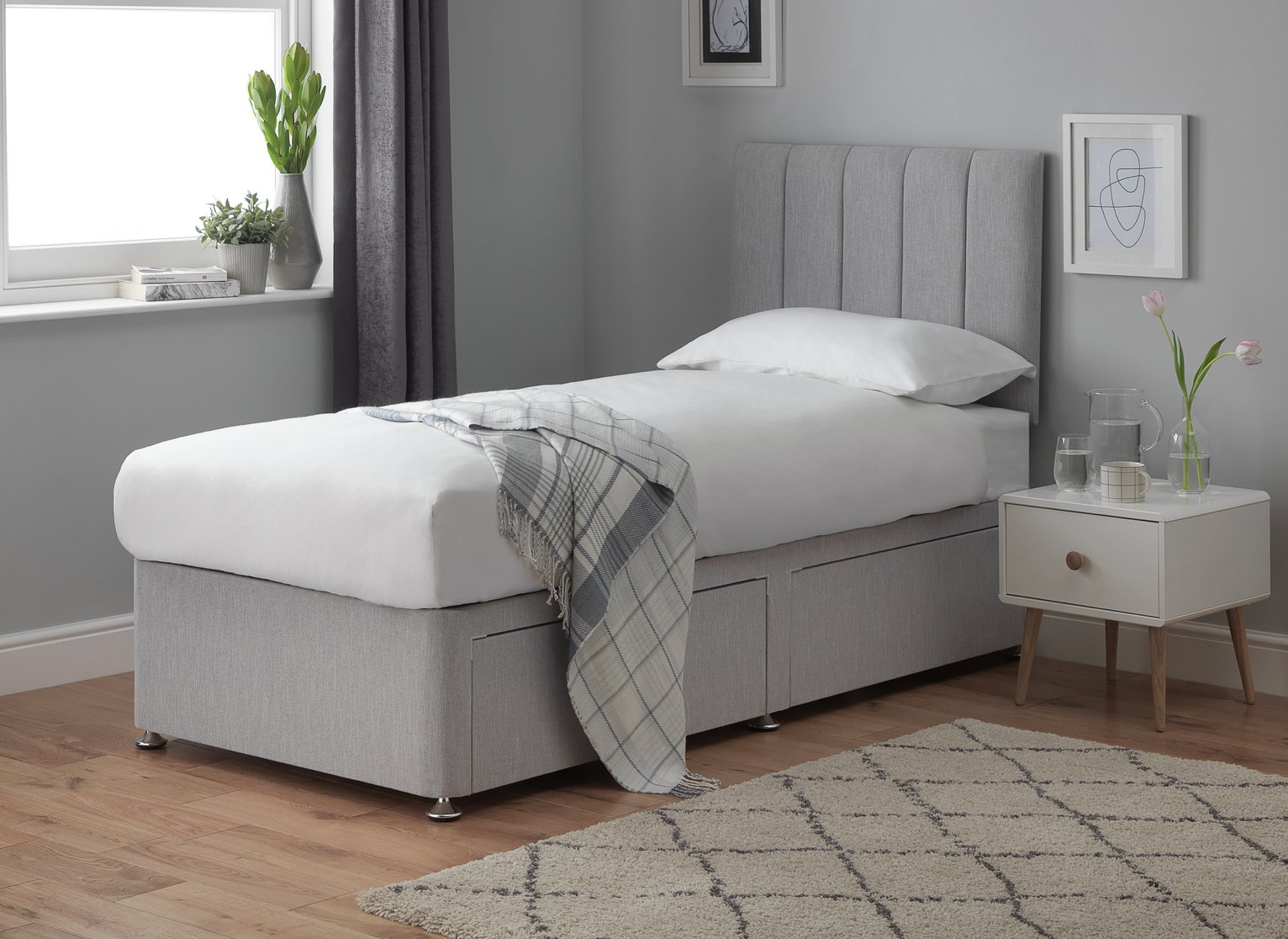 Argos Home Bircham Memory 2 Drawer Single Divan review | 8.8 / 10