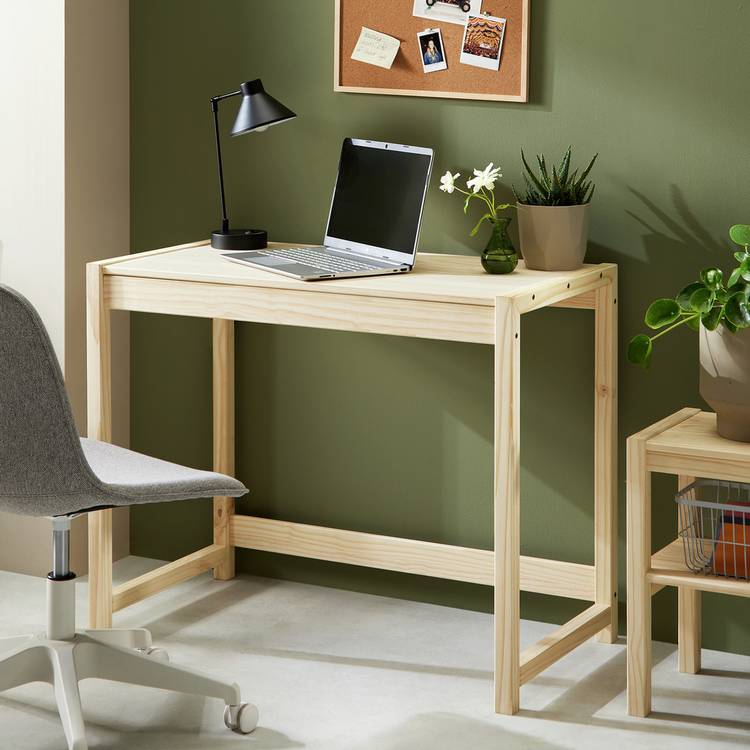 Buy Argos Home Karee Office Desk - Pine | Desks | Habitat
