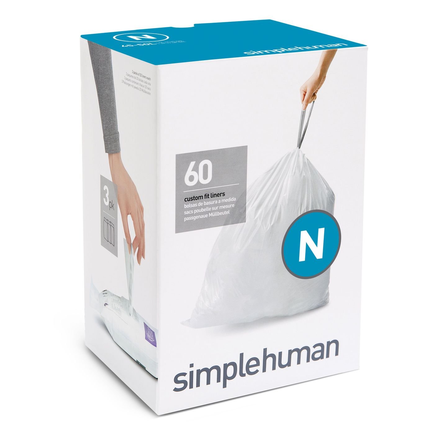simplehuman Bin Liner Code N x 60 Liners review | 8.9 / 10