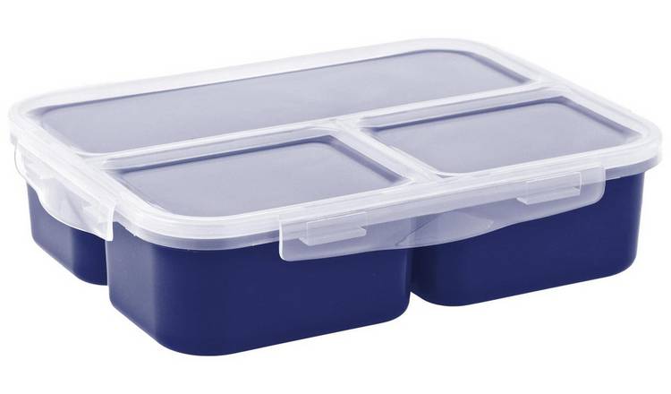 Buy Smash Navy Bento Lunch Box | Lunch boxes | Argos