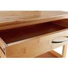 Buy Argos Home Wood Effect Top Trolley with Basket | Kitchen trolleys ...