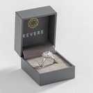 Buy Revere Sterling Silver Cubic Zirconia Engagement Ring - N | Womens ...