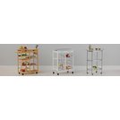 Buy Argos Home Pine Tile Top Kitchen Trolley | Kitchen trolleys | Argos