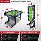Buy Hy-Pro Folding Football Table | Table football | Argos