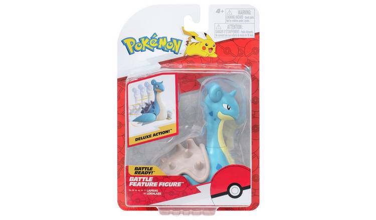 Buy Pokemon Battle Feature Lapras Figure Playsets and figures Argos