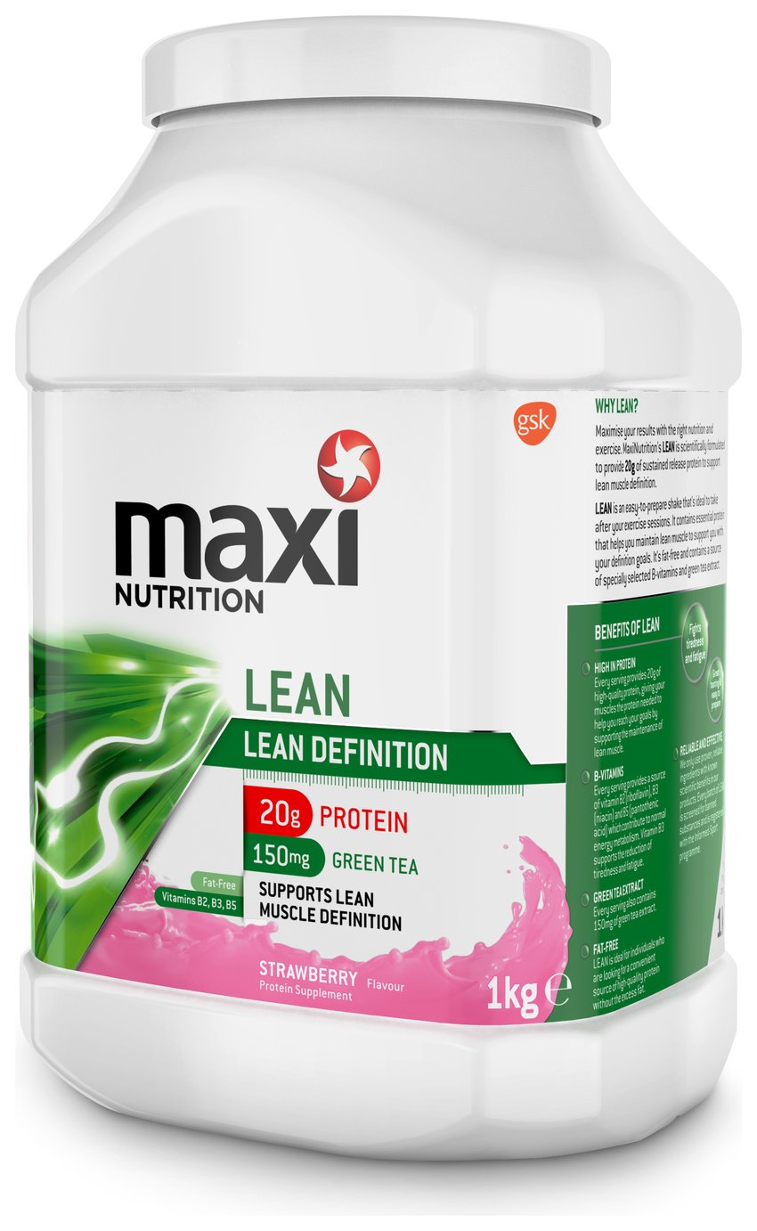 MaxiNutrition Lean 1KG ‚Äì Strawberry. Reviews