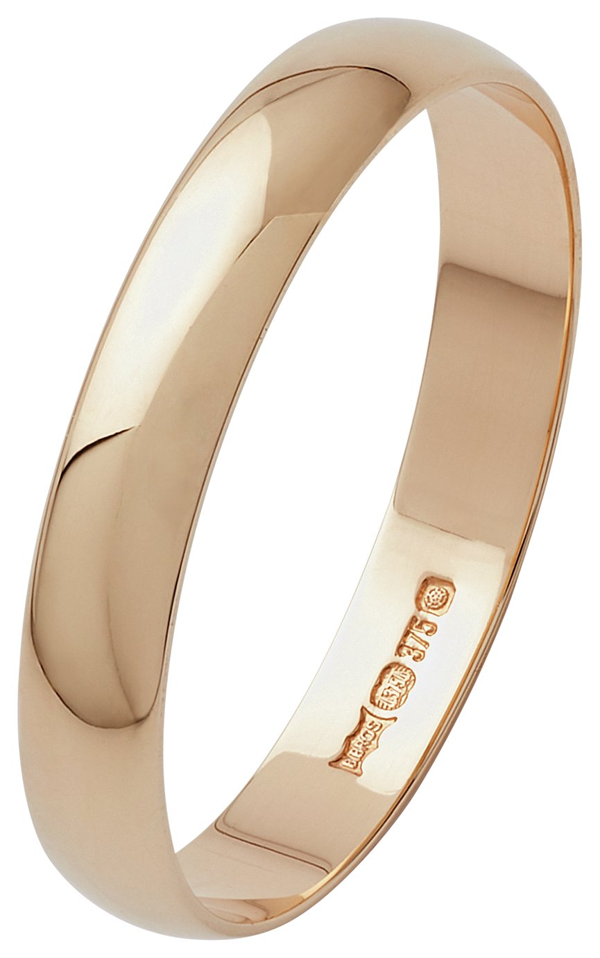 Revere 9ct Gold D-Shape Wedding Ring review | 8.8 / 10