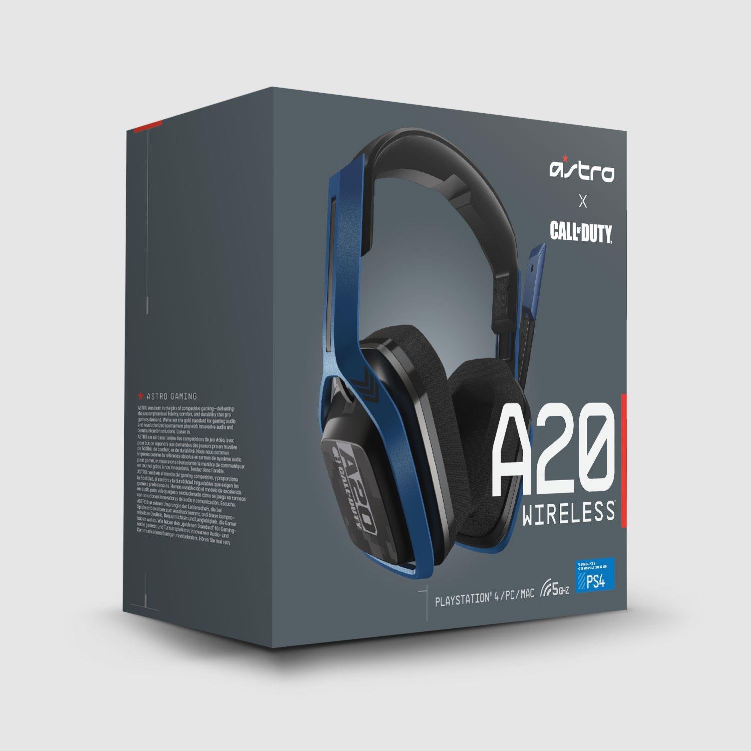 Astro A20 Wireless Navy Blue COD PS4 Gaming Headset Reviews