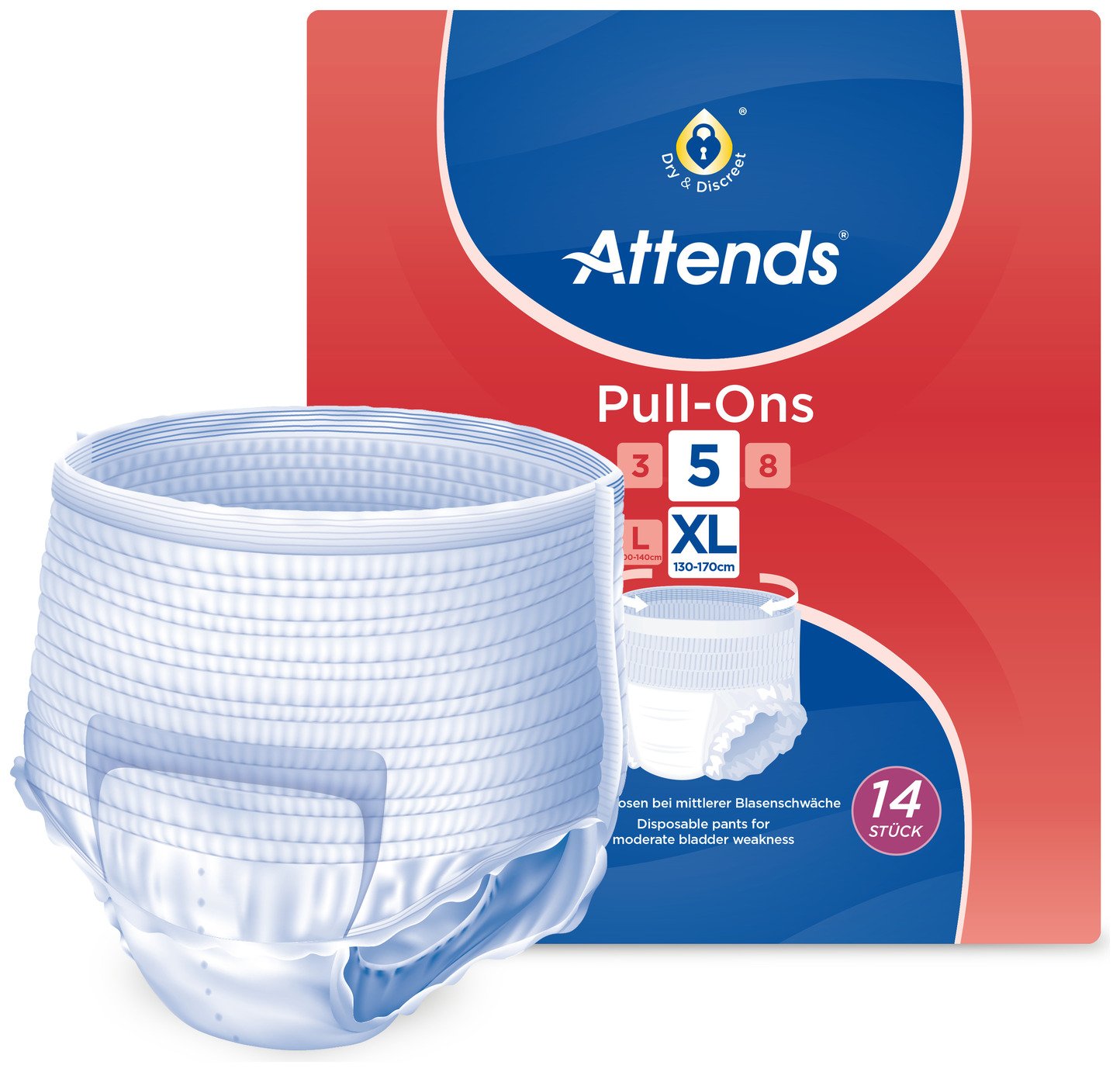 Attends Extra Large Pull Ons 5 Reviews