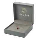 Buy Revere 9ct Gold Created Ruby Heart Pendant Necklace | Womens ...