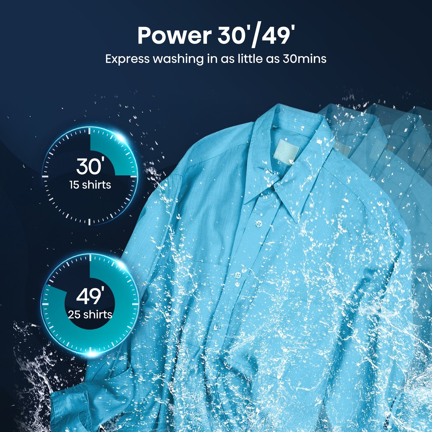 Hisense WF1Q9041BW 9KG 1400 Spin Washing Machine – White