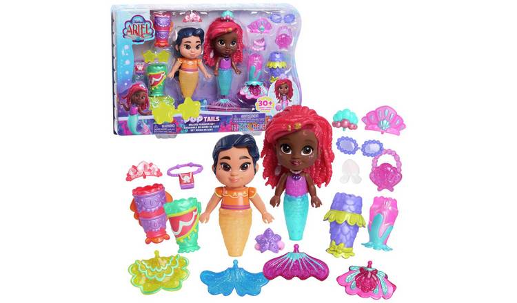 Buy Disney Ariel Junior Pop Tails Deluxe Friends | Dolls | Argos