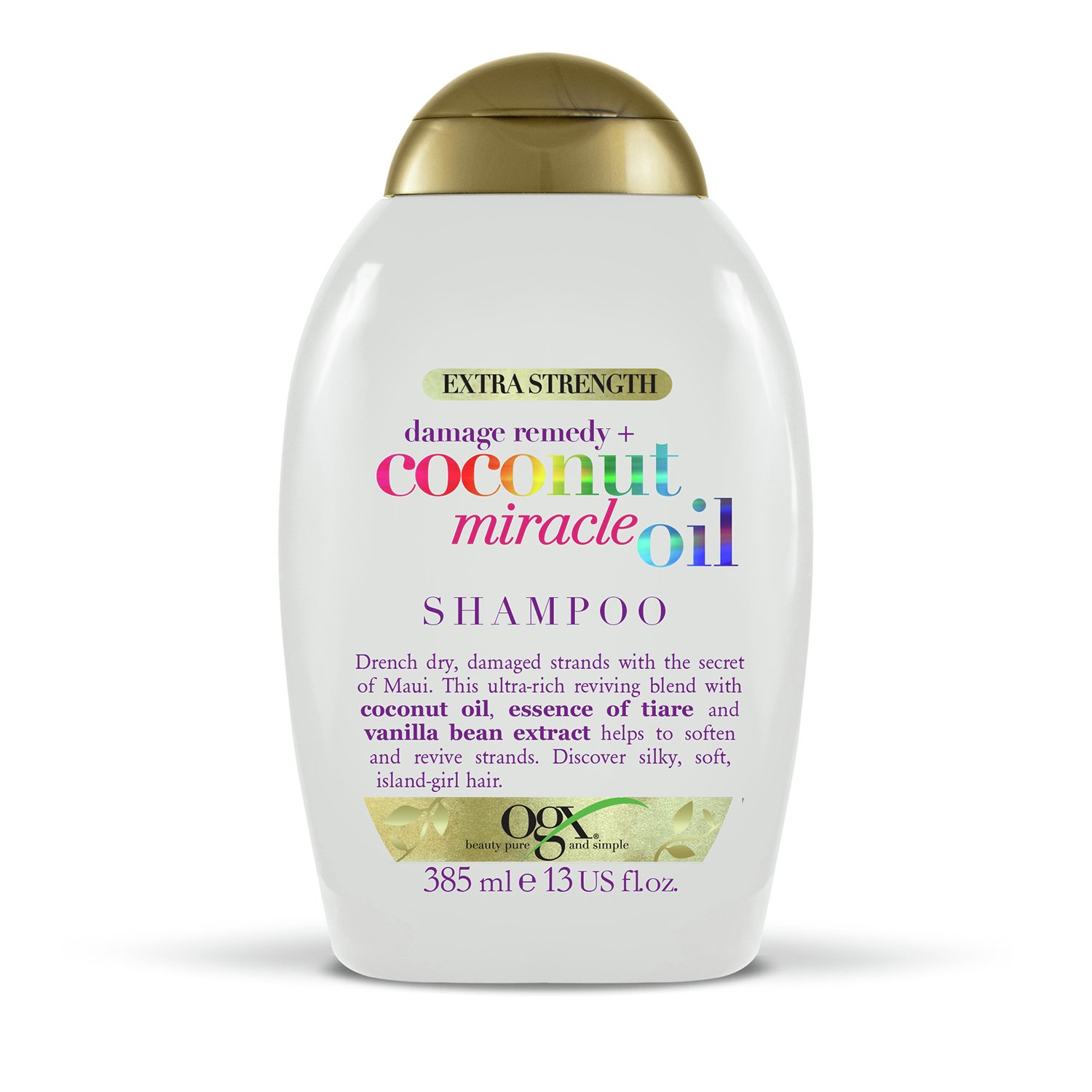 OGX Damage Remedy Coconut Miracle Oil Shampoo 385ml review | 9.3 / 10
