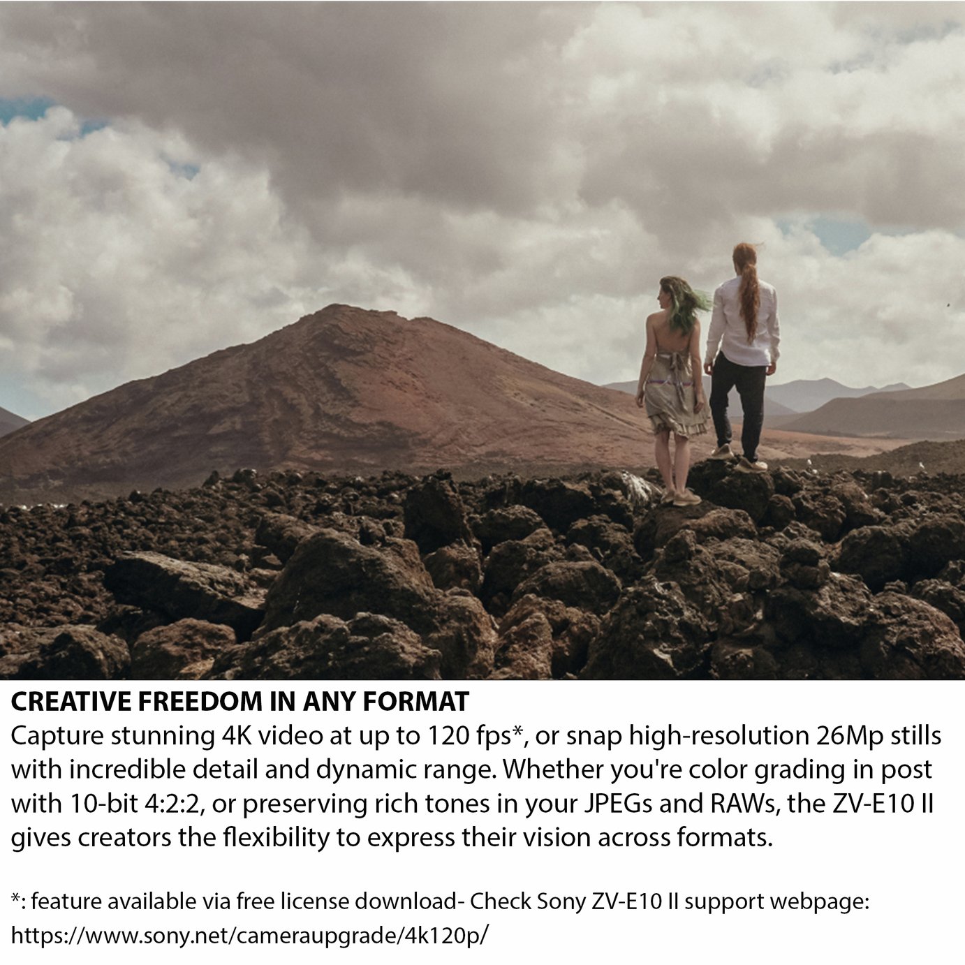 Sony AlphaZV-E10 II Mirrorless Vlog Camera with 16-50mm Lens