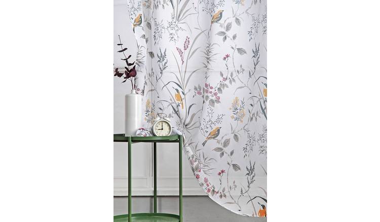 Buy Argos Home Birds Voile Curtain Panel - Multicoloured | Curtains | Argos
