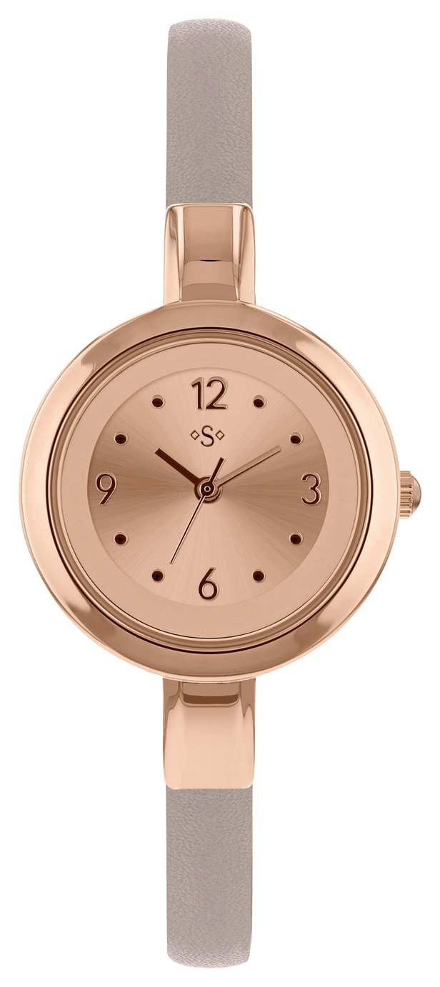 Spirit Ladies' Rose Gold Colour Dial and Mink Strap Watch Reviews