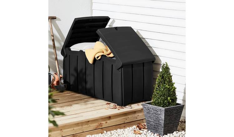 Buy Ward 322L Heavy Duty Garden Storage Box - Grey | Garden storage ...