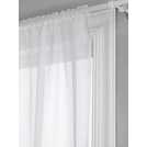 Buy Argos Home Net Pencil Pleat Curtain - White | Curtains | Argos