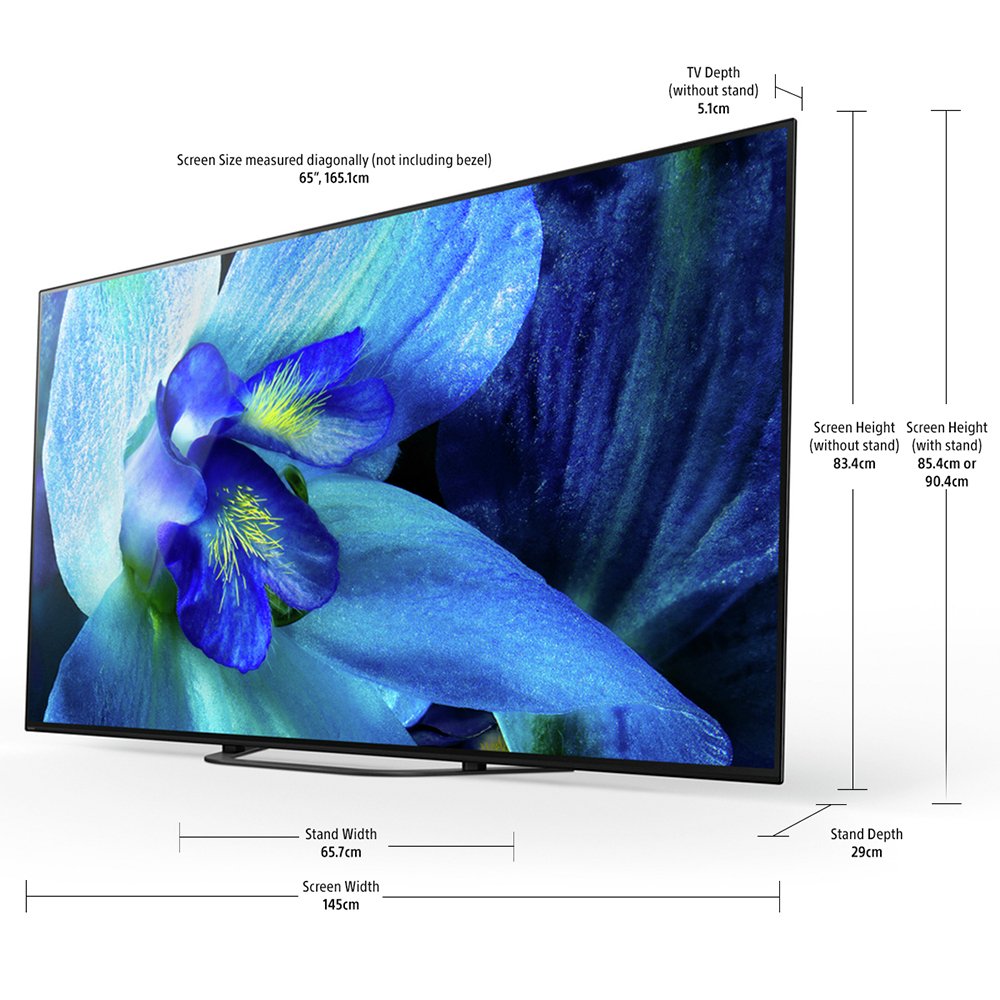 Sony 65 Inch KD65AG8 Smart 4K OLED Android TV with HDR Reviews ...