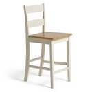 Buy Argos Home Chicago Solid Wood Bar Table & 2 Two Tone Stools | Space ...