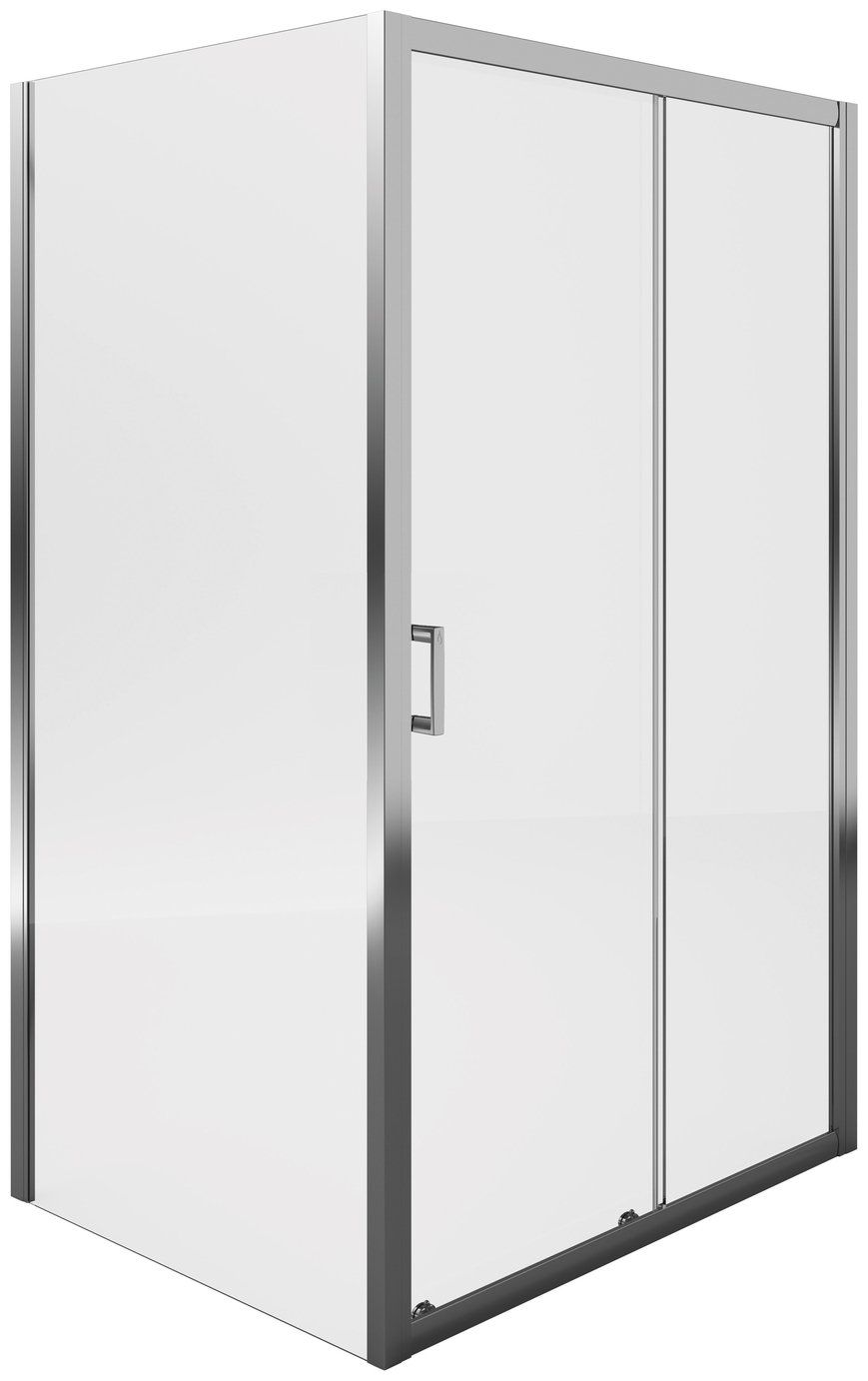 Aqualux 1200mm X 900mm Sliding Door Shower Enclosure And Tray Reviews