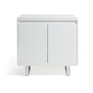 Buy Argos Home Sleigh 2 Door Sideboard - White Gloss | Sideboards | Argos