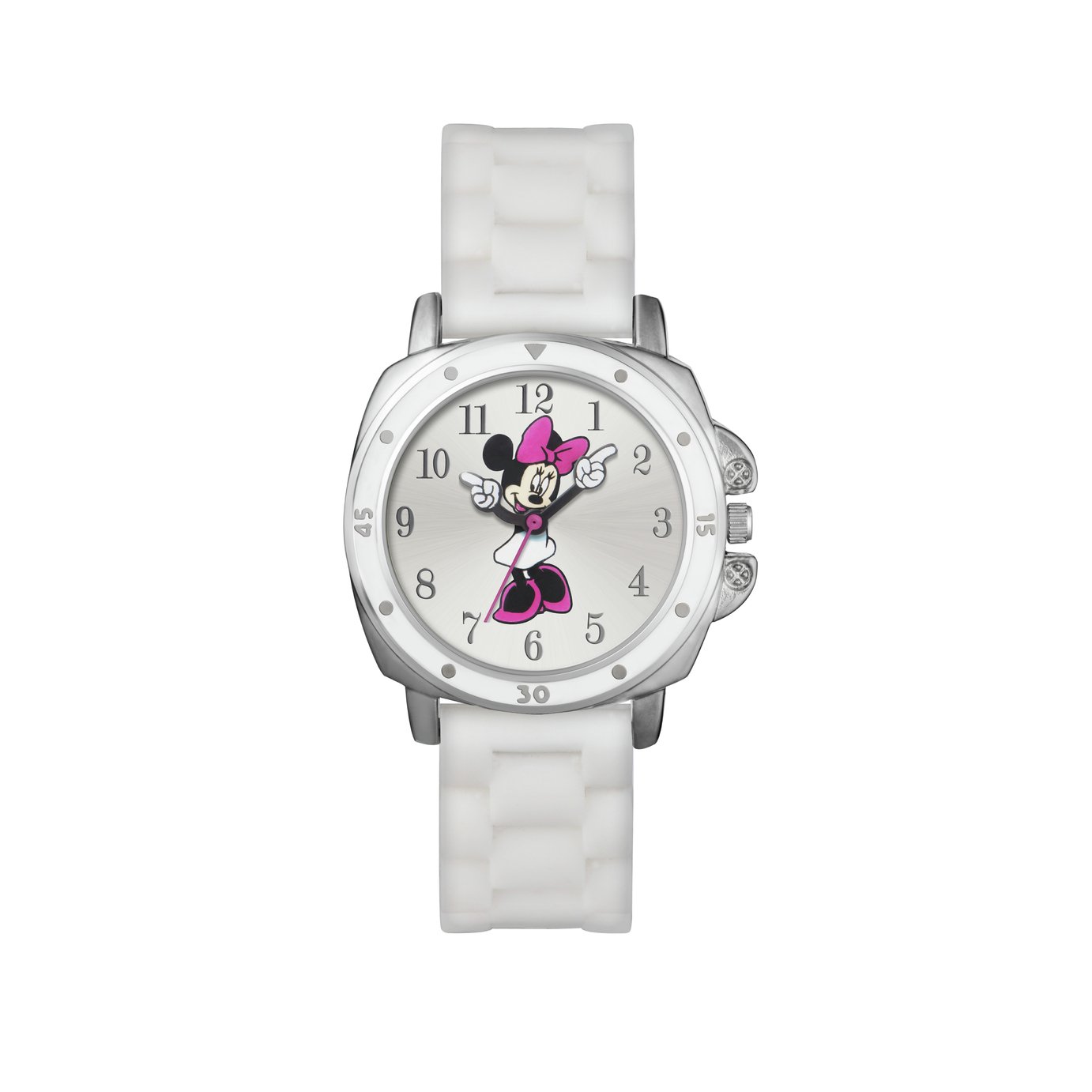 Disney Kid's Minnie Mouse White Silicone Strap Watch review | 9.2 / 10