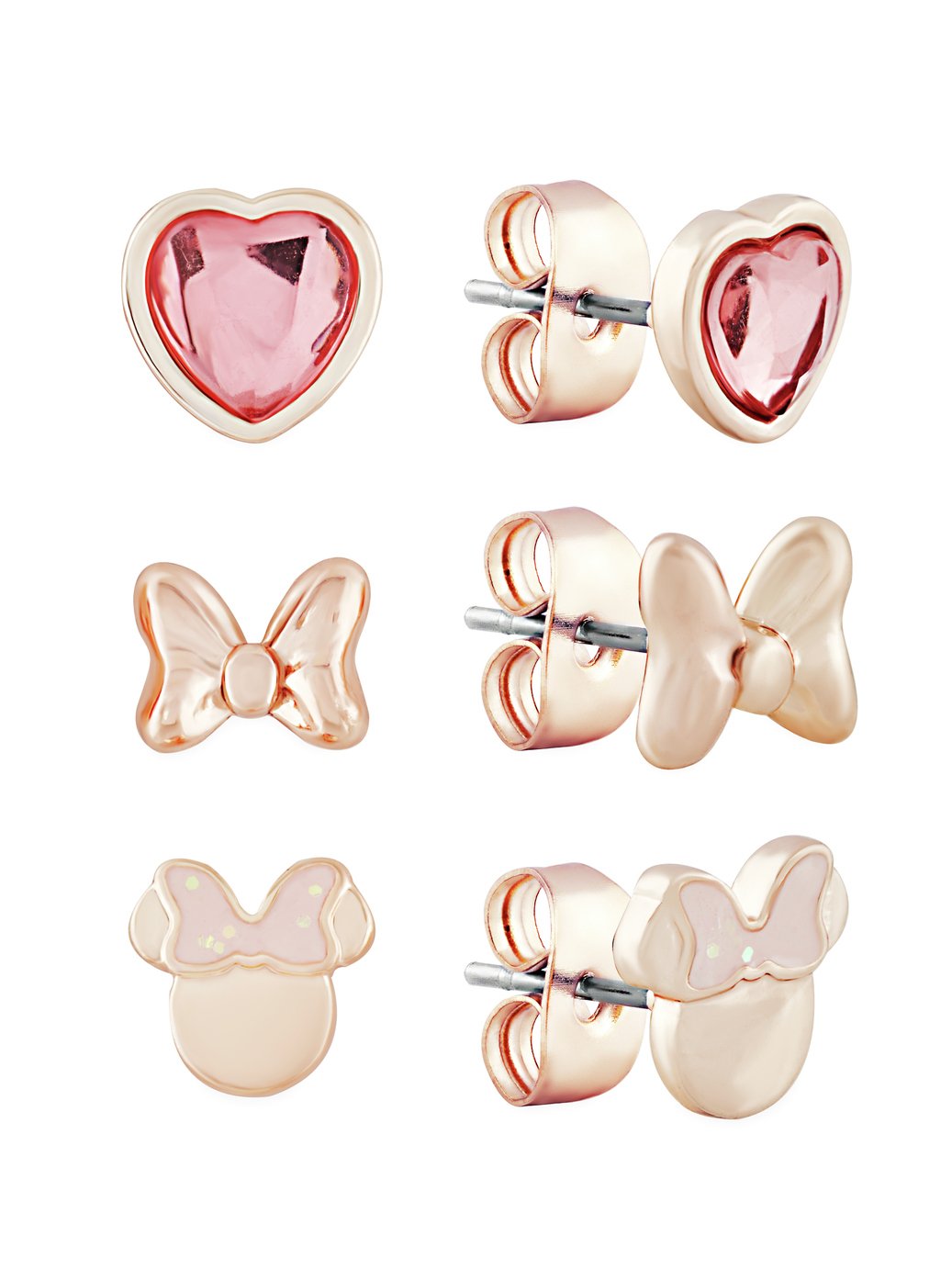Disney Rose Gold Crystal Minnie Stud Earrings review | 8.5 / 10