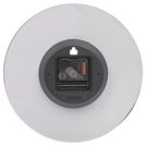 Buy Argos Home Round Glass Wall Clock - Black | Clocks | Argos