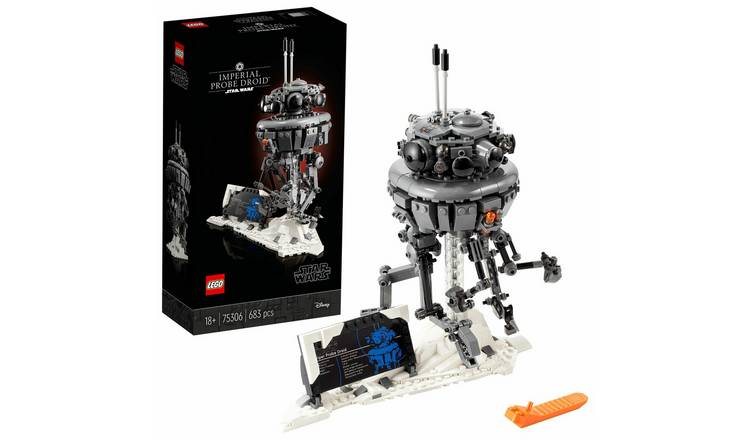 Buy LEGO Star Wars Imperial Probe Droid Adult Building Set 75306 | LEGO ...