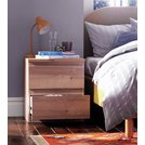 Buy Argos Home Jenson 2 Drawer Bedside Table - Oak Effect | Bedside ...