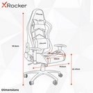 Buy X-Rocker Office Gaming Chair - Black | Gaming chairs | Argos