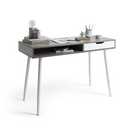 Buy Habitat Concrete Style Office Desk - Grey | Desks | Argos