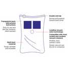 Buy Protect & Store Medium Flat Vacuum Storage Bag 4 Piece Set ...