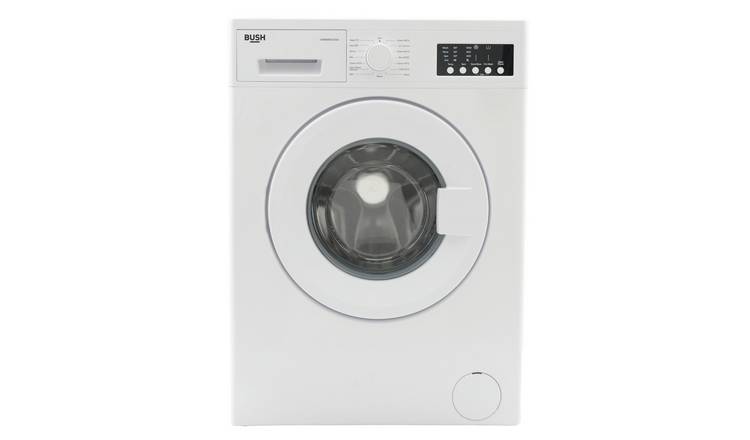Buy Bush WMSAE812EW 8KG 1200 Spin Washing Machine - White | Washing ...