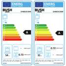 Buy Bush DHBEDC50W 50cm Double Oven Electric Cooker - White ...