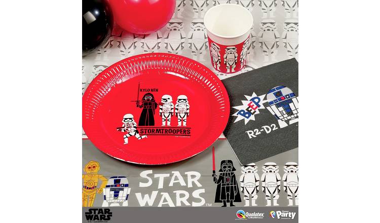 Buy Disney Star Wars Premium Party Pack for 16 Guests | Party ...