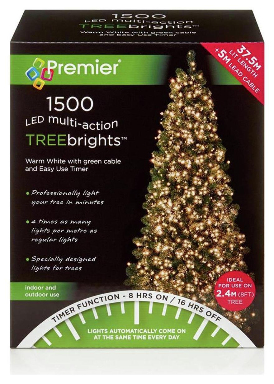 5053844154991 EAN - Premier Decorations 1500 Tree Brights With Timer ...