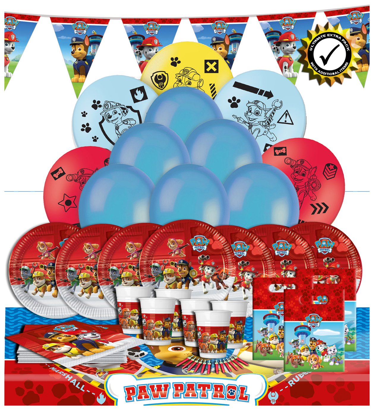 Paw Patrol Ultimate Party Pack For 16 Guests Reviews