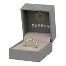 Buy Revere 9ct Gold Created Ruby & 0.03cttw Diamond Ring - Q | Womens ...