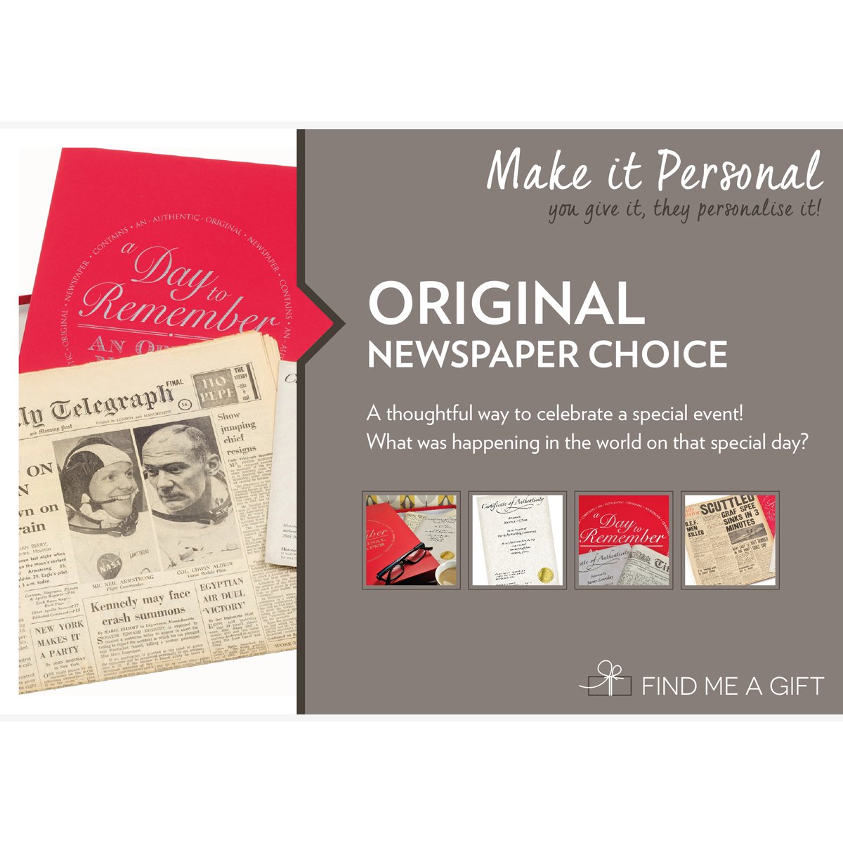 Personalised Original Newspaper Gift review | 9.3 / 10