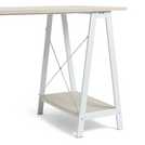 Buy Habitat Trestle Table Office Desk - White | Desks | Argos