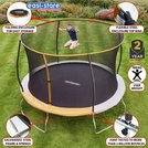 Buy Sportspower 10ft Trampoline with Folding Enclosure | Trampolines ...
