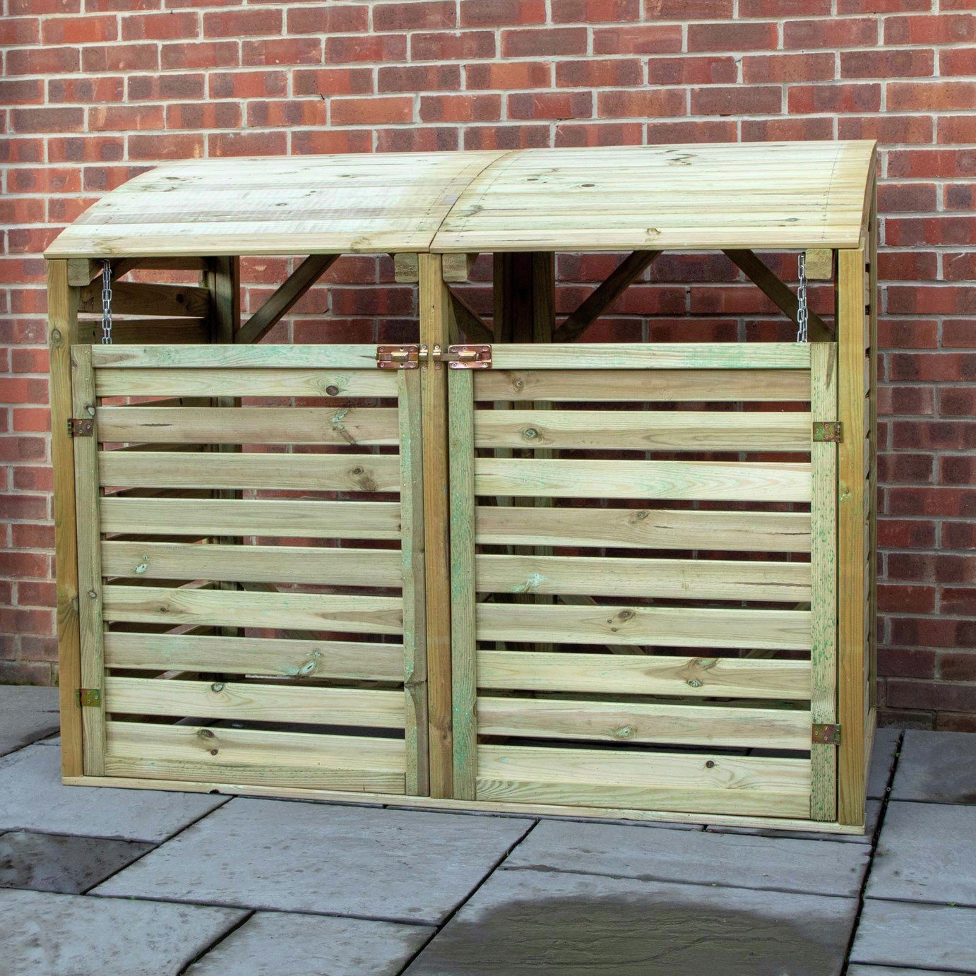 Mercia Pressure Treated Double Bin Store Reviews