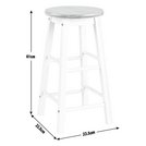 Buy Argos Home Pair of Wooden Bar stools - Two Tone | Bar stools | Argos