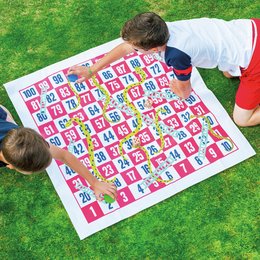 Professor Puzzle Giant Snakes And Ladders Game