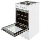 Buy Bush BESAW50W 50cm Single Electric Cooker - White | Freestanding ...