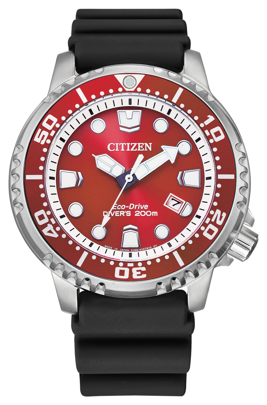 Citizen Eco-Drive Men's Dive Rubber Strap Watch review | 8.7 / 10