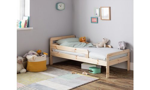 Argos Home Ellis Pine Toddler Bed with Kids Mattress in Dominican Republic at DOP 633288 Rating 5